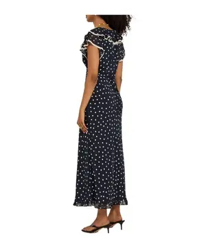 Rixo Polka Dot Dress