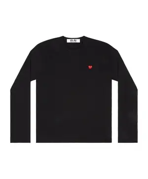 Comme Des Garçons Chest Logo-patch T-shirt - Black