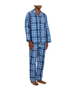 Polo Ralph Lauren Logo-embroidered Checked Cotton Pyjama Set