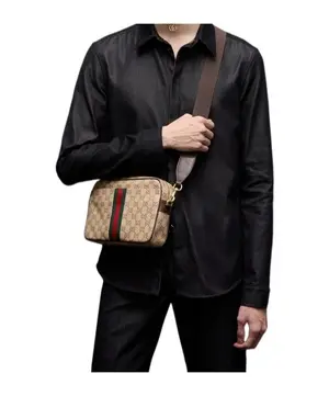 Gucci Small Crossbody Bag With Web