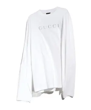 Gucci Glitter Logo Long Sleeve T-shirt