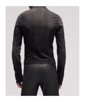 Gucci Cotton Viscose Jacket With Python Effect