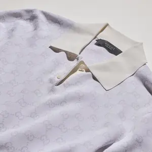 Gucci Gg Jacquard Polo Sweater