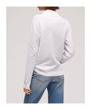 Gucci Gg Jacquard Polo Sweater
