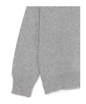 D.exterior High-neck Knit Sweater