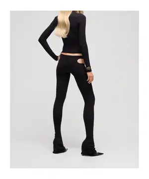 Gucci Fine Technical Knit Leggings