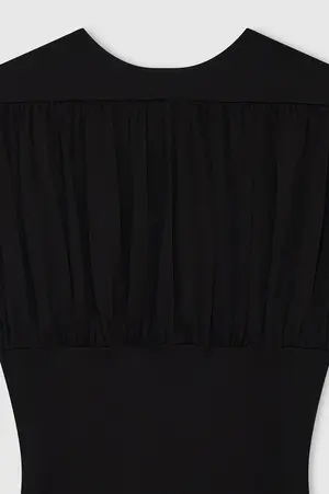 ANINE BING Sleeveless Knit Top With High Neck