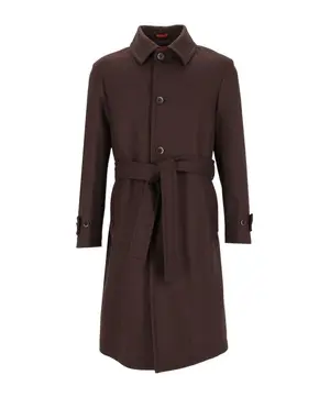 Barena Venezia Paramar Belted Single-breasted Coat