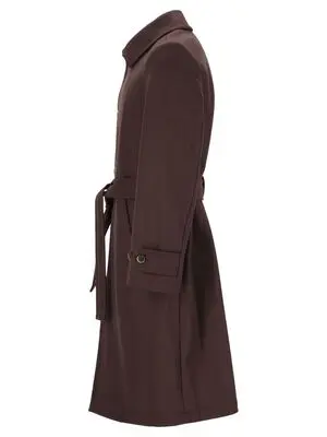 Barena Venezia Paramar Belted Single-breasted Coat