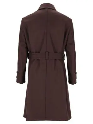 Barena Venezia Paramar Belted Single-breasted Coat