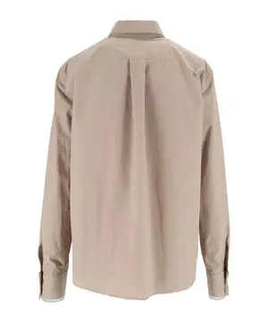 Fabiana Filippi Long-sleeve Shirt With Snap Closures