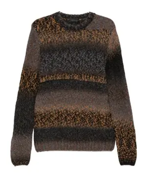 DONDUP Striped Crewneck Jumper - Multi-color