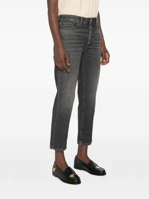 DONDUP Koons Cropped Jeans With Button Fly