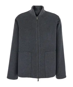Fabiana Filippi Zip Front Collar Coat