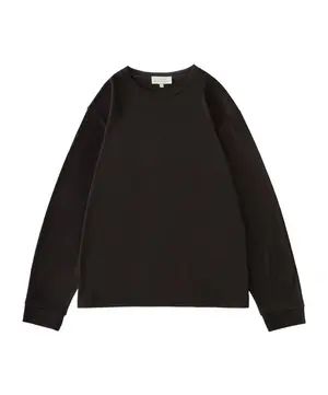 Studio Nicholson Pinhas Long Sleeve Jersey - Black Grapes