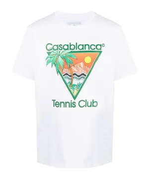 Casablanca Logo-print Short-sleeve T-shirt - No