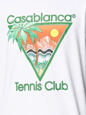 Casablanca Logo-print Short-sleeve T-shirt