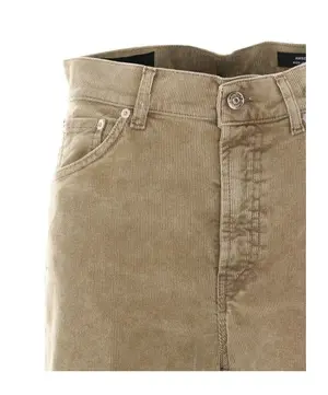 DONDUP Wide Leg Corduroy Trousers