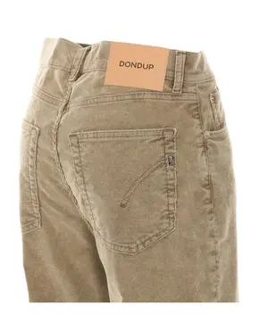 DONDUP Wide Leg Corduroy Trousers