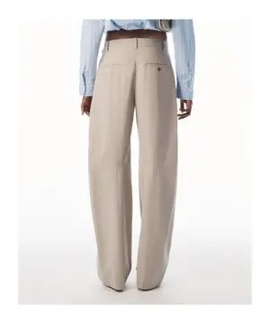 Alexander Wang Side Zip Mid-rise Tailored Pant