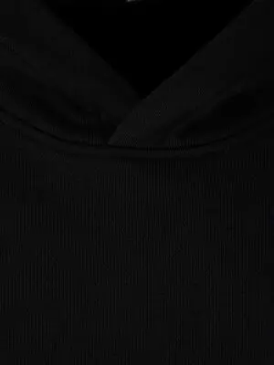 Jacquemus Long-sleeved Hoodie - Black