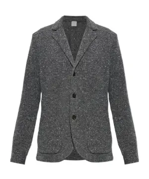 Eleventy Long Sleeve Collared Cardigan