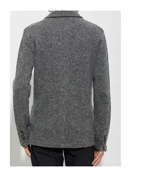 Eleventy Long Sleeve Collared Cardigan