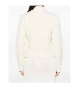 ERMANNO FIRENZE Single-breasted Long-sleeve Knit Top