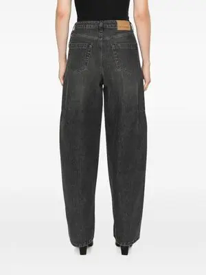ERMANNO FIRENZE Chain-detail Denim Trousers