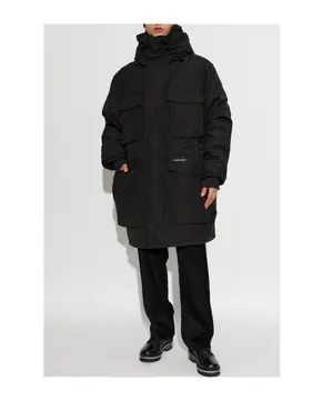 Canada Goose Long-sleeve Hooded Down Jacket