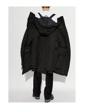 Canada Goose Long-sleeve Hooded Down Jacket