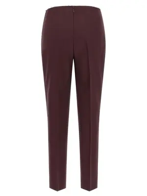 GIANLUCA CAPANNOLO Frayed Edge Casual Pants