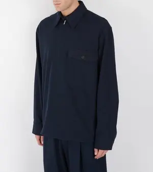 Studio Nicholson Half-zip Shirt