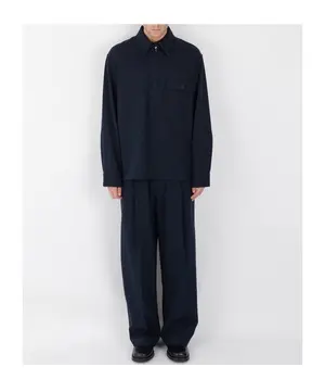 Studio Nicholson Half-zip Shirt