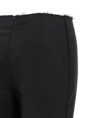 GIANLUCA CAPANNOLO Frayed Edge Casual Pants