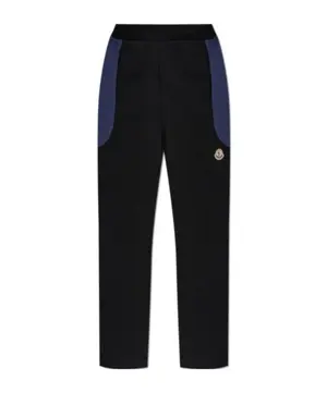 Moncler Elastic-waist Casual Trousers - Black
