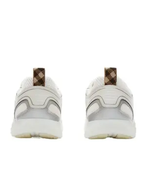Burberry Matrix Sport Sneakers - Silver/white