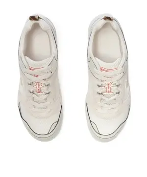 Burberry Matrix Sport Sneakers - Silver/white