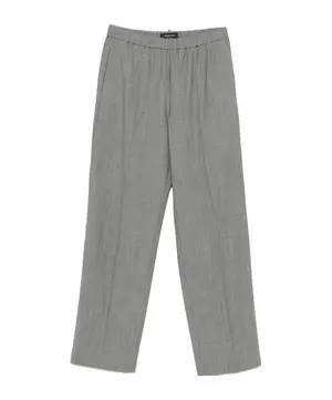 Fabiana Filippi Sequin-embellished High-neck Trousers - Grey