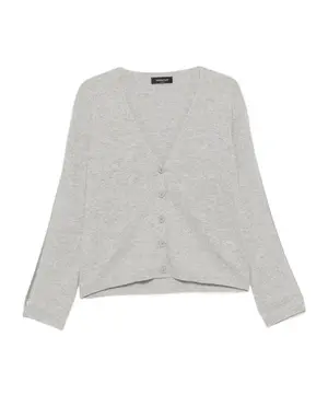 Fabiana Filippi V-neck Cardigan With Monili Chain Embellishment