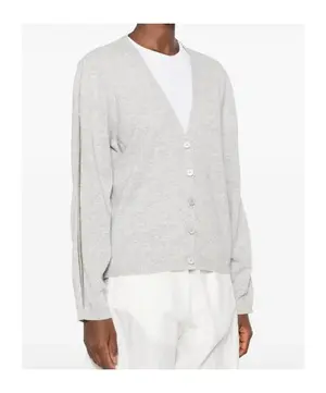 Fabiana Filippi V-neck Cardigan With Monili Chain Embellishment