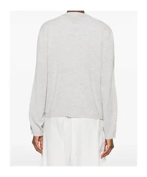 Fabiana Filippi V-neck Cardigan With Monili Chain Embellishment