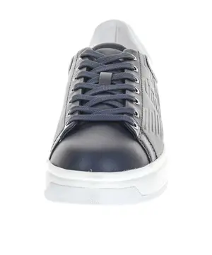 Emporio Armani Round Toe Lace-up Sneakers