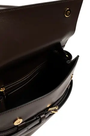 Moschino Flap Handbag - Brown