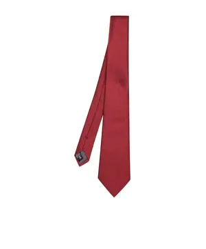 Giorgio Armani Pointed-tip Tie - Red