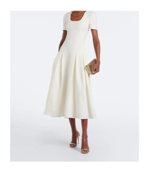Roland Mouret Wool And Silk Blend Cocktail Dress