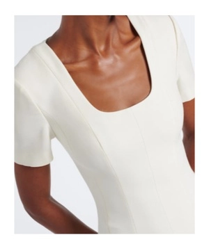 Roland Mouret Wool And Silk Blend Cocktail Dress