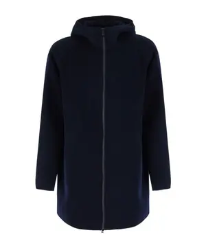 Aspesi Long-sleeved Hooded Coat