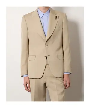 LARDINI Single-breasted Peak-lapel Blazer