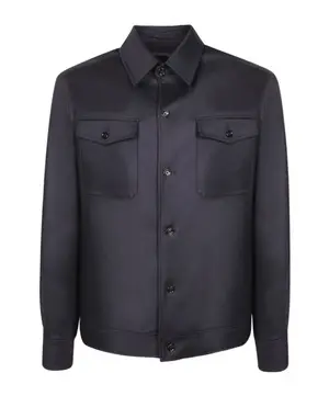 LARDINI Long Sleeve Casual Jacket